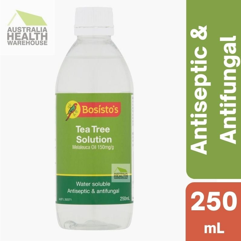 [Expiry: 04/2028] Bosisto’s Tea Tree Solution 250mL – Australia Health ...