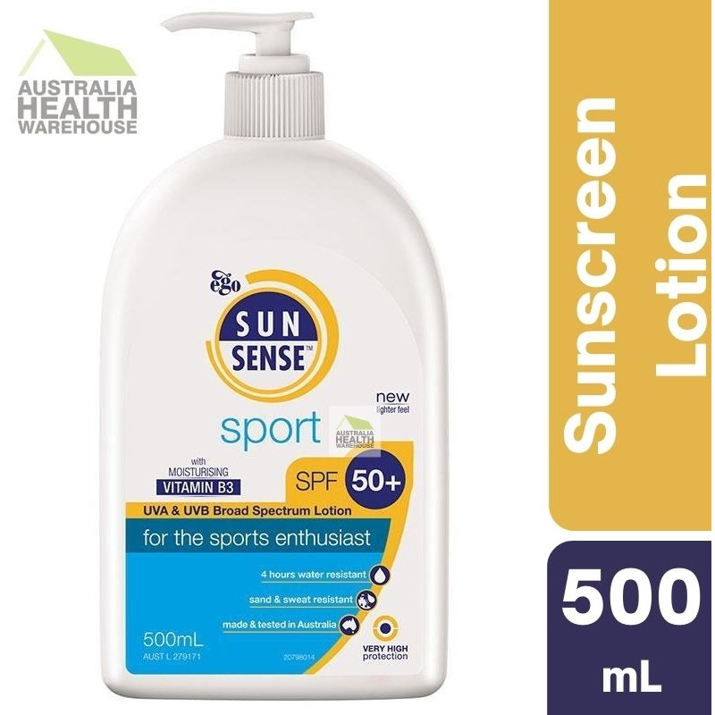 [Expiry: 10/2024] EGO SunSense Sport Pump SPF50+ 500mL – Australia ...
