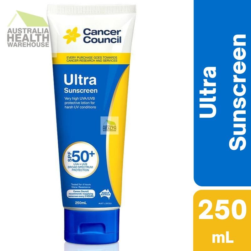 [Expiry: 09/2028] Cancer Council Ultra Sunscreen SPF 50+ Tube 250mL ...