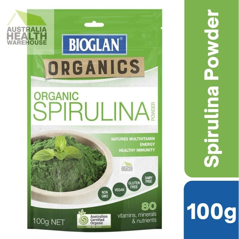 [Expiry: 03/2025] Bioglan Organic Spirulina Powder 100g – Australia ...