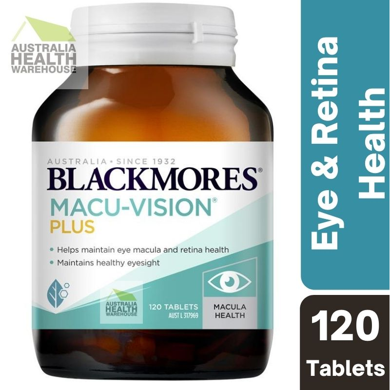 [Expiry: 03/2026] Blackmores Macu-Vision Plus 120 Tablets – Australia ...